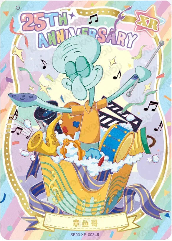 KAYOU SpongeBob Tier 1 XR Set (001-006) – FansTradingCards