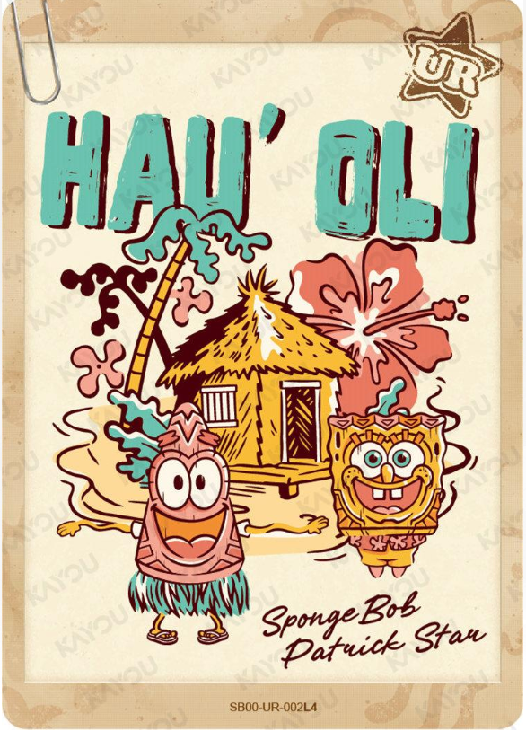 KAYOU SpongeBob Tier 2 UR Set (001-017) – FansTradingCards